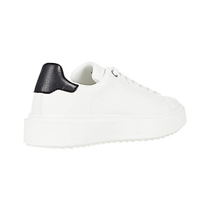 Steve Madden Women's Catcher Sneaker, White Black, 7