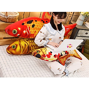 XIYUAN Simulation Fish Plush Toy/Toy Pillow/Stuffed Animal Toy, Used for Home Decoration Gifts, (31.5 inches / 80 cm) Toy Pillow