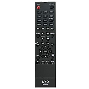 NB694UH NB694 Replace Remote Control fit for Sanyo FUNAI DVD VCR Combo Player FWDV225F DV220FX5