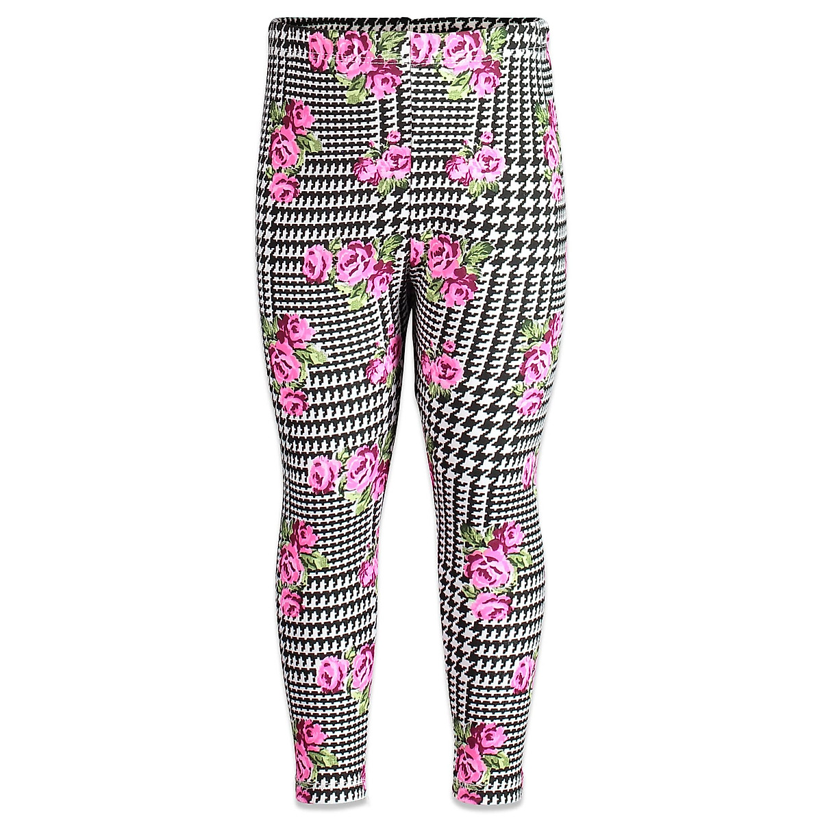 Disney Minnie Mouse Big Girls Peplum T-Shirt and Leggings Outfit Set Wine Red 8