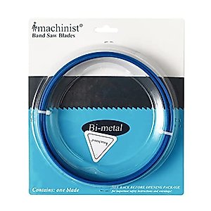 Imachinist S64514 Bi-Metal Band Saw Blades 64-1/2" X 1/2" X 14tpi for Cutting Soft Ferrous Metal