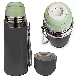 Meal Prep Lunch Box - 8 Piece Set - Insulated Container For Women or Men - 3 Bento Style Boxes (BPA Free) in Large Lunch Bag- Microwave Safe - Includes Fork, Spoon, Thermos & 2 Ice Packs - A2S