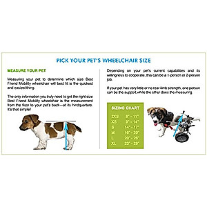 Best Friend Mobility Dog Wheelchair - Medium
