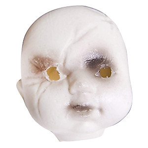 Creepy Baby Doll Heads Hanging Halloween Garland Decoration, 40 Inch, Pack of 2