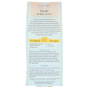 Pamelas Classic Vanilla Cake Mix, 21 oz