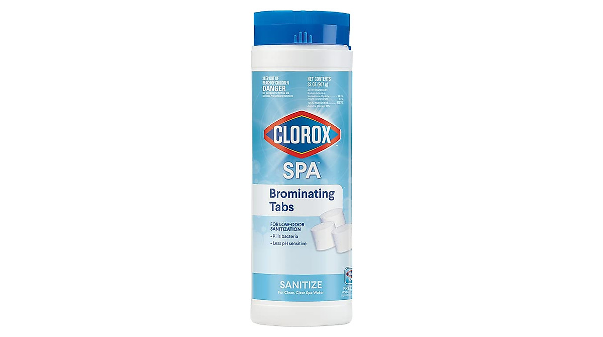 Clorox Spa Brominating Tablets - Odor-Free Hot Tub Sanitizer