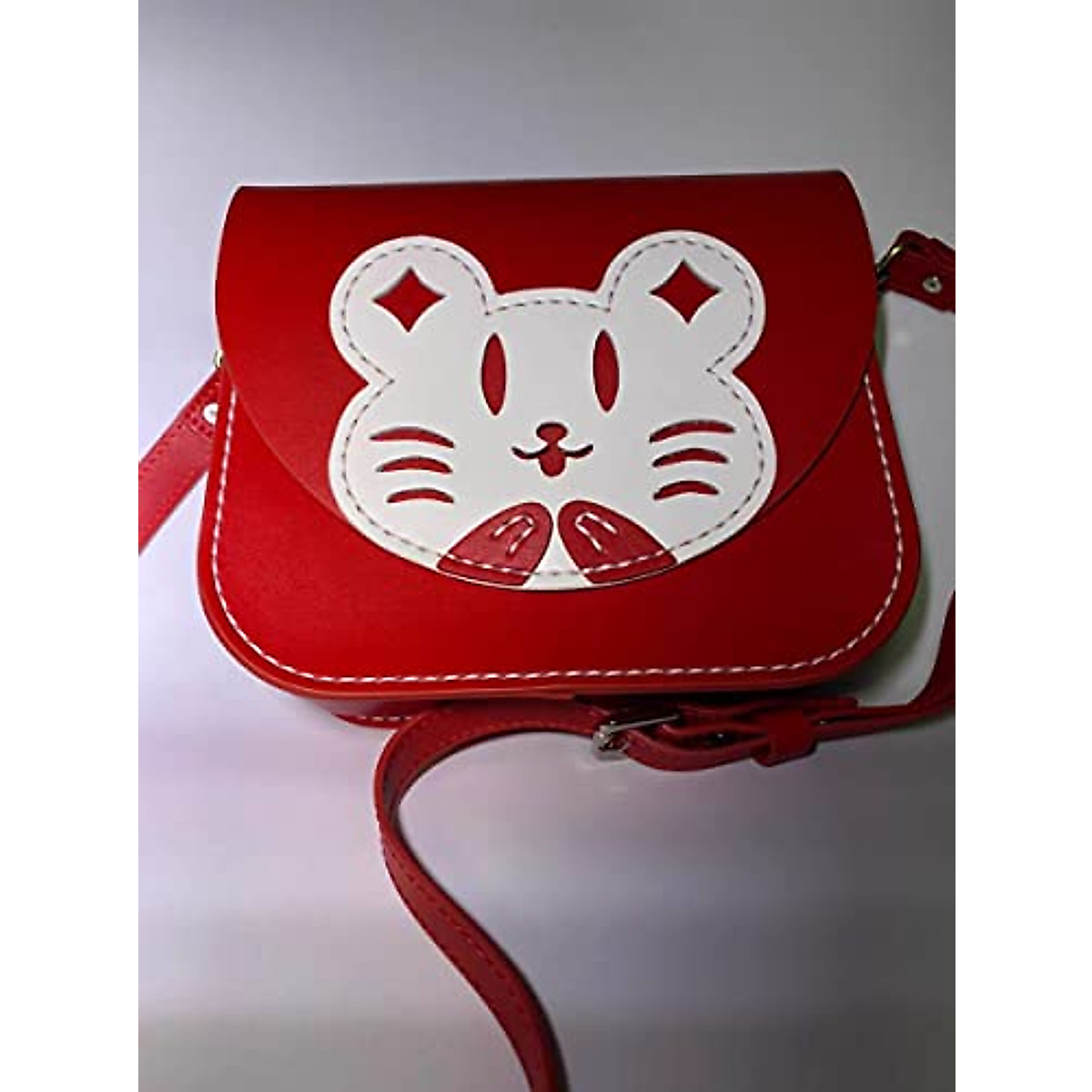 Year of rat bag knife model rat year bag knife mold hand leather knife mold laser knife mold customized - (Color: Light yellow)