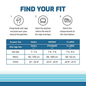 Alter Ego Running Trotter Splash RWB Flag - Durable, Lightweight, Breathable Premium Hat (RWB Flag, Medium)