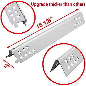 Charbrofire 463240115 463240115 G432-001D-W1 Heat Tent 6 Burner Grill Replacement Parts for Charbroil Advantage Gas Grill Parts 463235815 G432-8M00-W1 G458-0018-W1 469235815 466240115 466235816