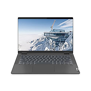 Lenovo 2023 2-in-1 Convertible Laptop,14" Thin Bezel FHD IPS Touchscreen, Intel i3-1115G4 Processor Up to 4.10GHz, 8GB Ram, 256GB SSD, Fingerprint Reader, Ultra-Fast WiFi, Win11 OS Dale Grey (Renewed)