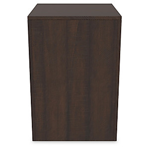 Signature Design by Ashley Arlenbry Modern Filing Cabinet with 2 Drawers, Weathered Oak Gray