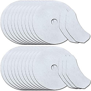 pizarra 30 Pieces Dryer Exhaust Filter,Universal Portable Dryer Lint Filter Replacement for Panda/Chef/Sonya/