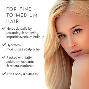 ALURAM Coconut Water Based Daily Shampoo, 12 Fl Oz