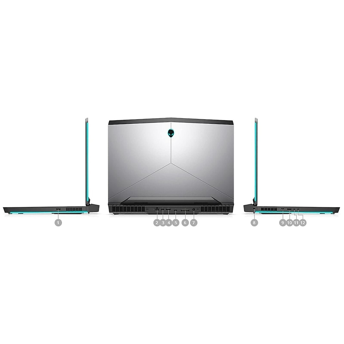 Dell Alienware 17 R4 17R4 17.3" FHD i7-6700HQ 16GB RAM 1TB HDD + 256GB SSD NVIDIA GTX 1060 6GB Win 10