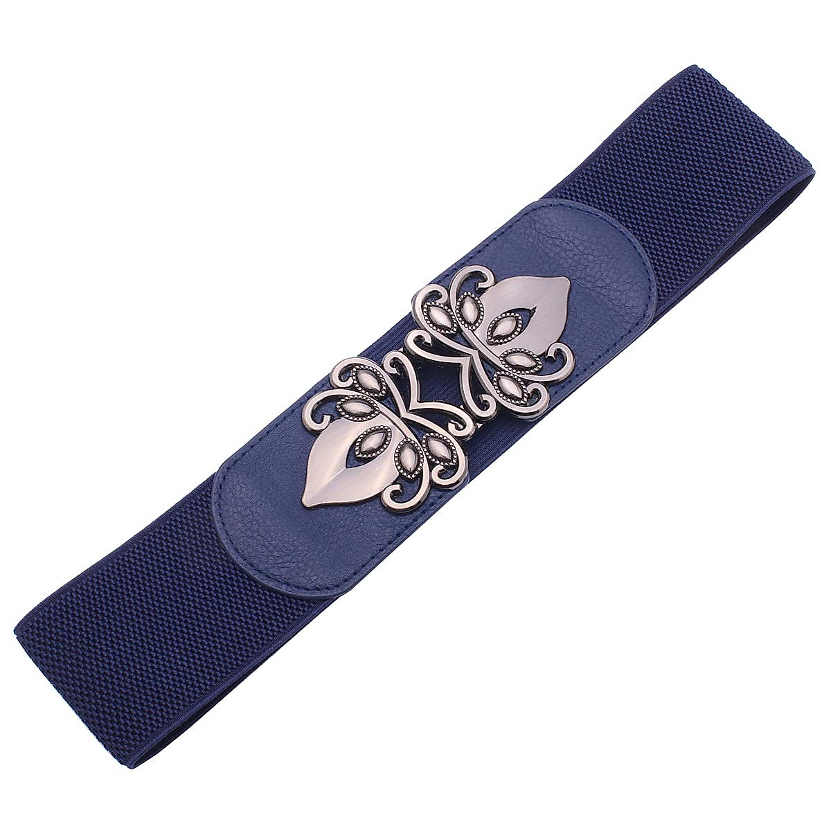 Syuer Womens Vintage Wide Elastic Stretch Waist Belt Retro Cinch Belt