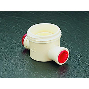 Caplugs CPT-16 CPT Series – Plastic Center Pull-Tab Tapered Plug, 20 Pack, Red LD-PE, Cap OD 1.62" x Plug ID 1.465" Hole Protection, Leak Prevention, Masking, Painting, Powder Coating (ZCPT16Q1)