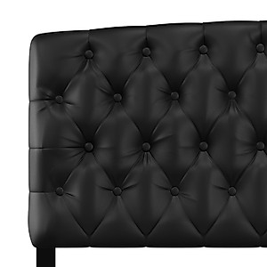 Hillsdale Furniture Hillsdale Hawthorne Without Bed Frame Queen Headboard, Black