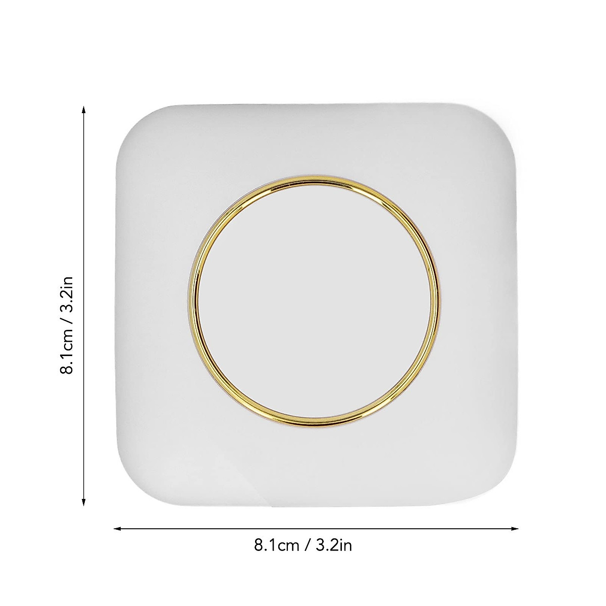 Febuliy Print Pod Mini Sticker Printer,Thermarote Mini Printer,Mini Printer White Thermal Label Printer Photo Picture Pocket Printer Bluetooth for Home Office Label Notes