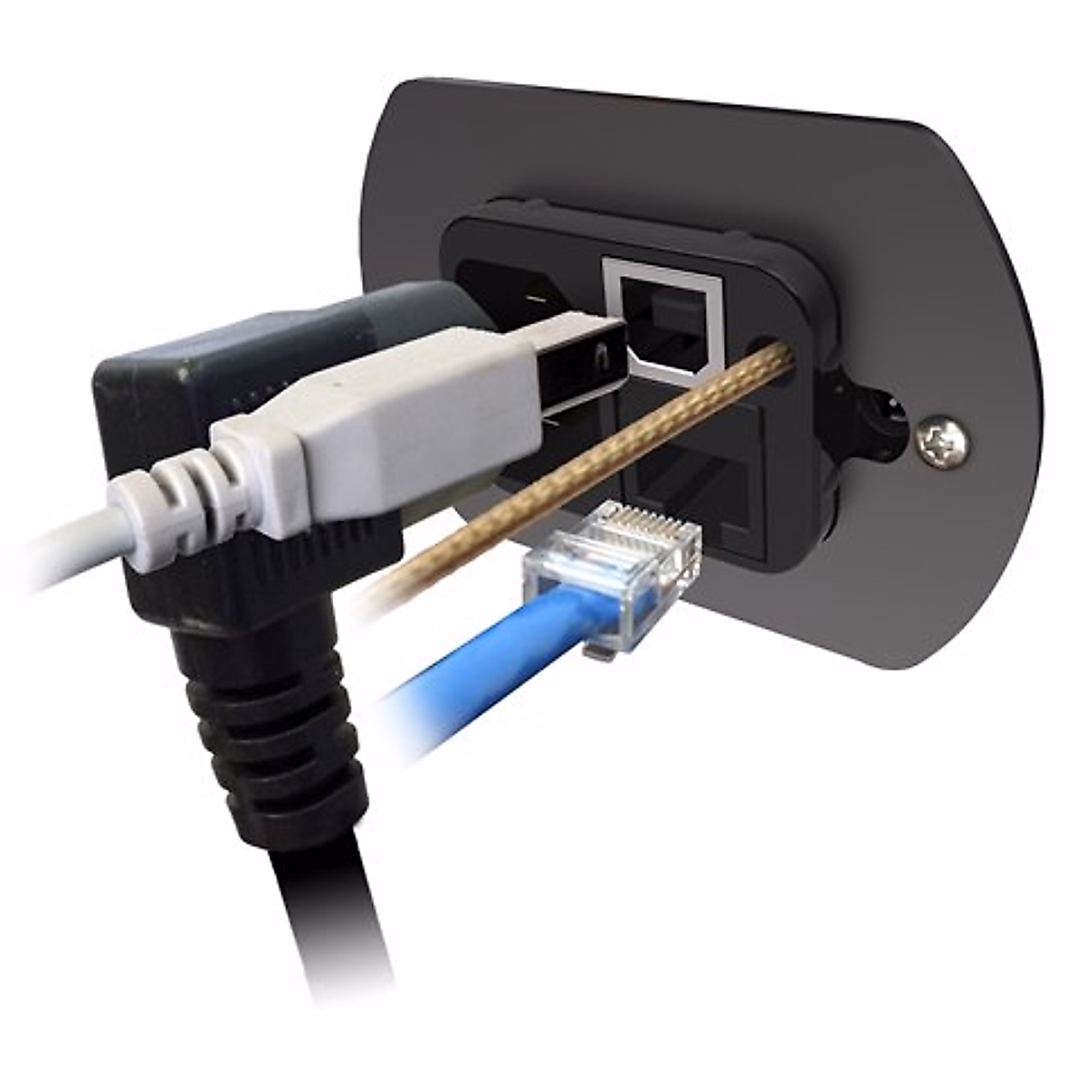 Liberty Safe Power Outlet Kit for Interior Safe Accessories with USB and Ethernet for Dehumidifiers and Lights