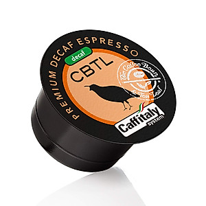 CBTL Premium DECAF Espresso Capsules By The Coffee Bean & Tea Leaf, 10-Count Box