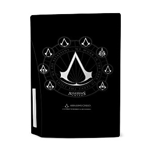Head Case Designs Officially Licensed Assassin's Creed Crests Legacy Logo Vinyl Faceplate Sticker Gaming Skin Decal Cover Compatible With Sony PlayStation 5 PS5 Disc Edition Console