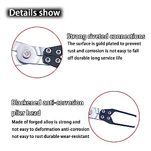 Relay Puller Pliers, Car Relay Disassembly Clamp, Battery Terminal Fuse Extraction Remover Tool, Metal Steel Automotive Pliers, Universal Vehicle Repair Accessories
