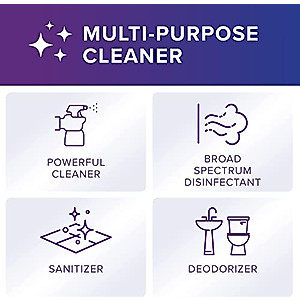 Oxivir Diversey 4277285 Tb Disinfectant Cleaner, Accelerated Hydrogen Peroxide, No Fragrance Added, Ready-to-Use Liquid Capped Bottle, 32-Ounce