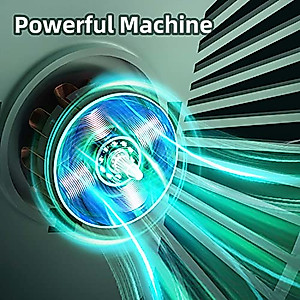 DEPOZA Rechargeable LED Desk Fan 7.5” USB Plug Table Fan with Hanging Hook Quiet 3 Speed Battery Operated for Tent Bedroom Office (Pink)