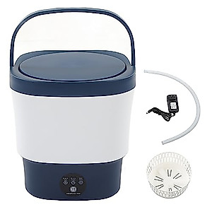 Portable Washing Machine, Mini Washer, High Speed Motor, Three Modes, for Household Clothes,Underwear,Socks,Baby Clothes (Blue)
