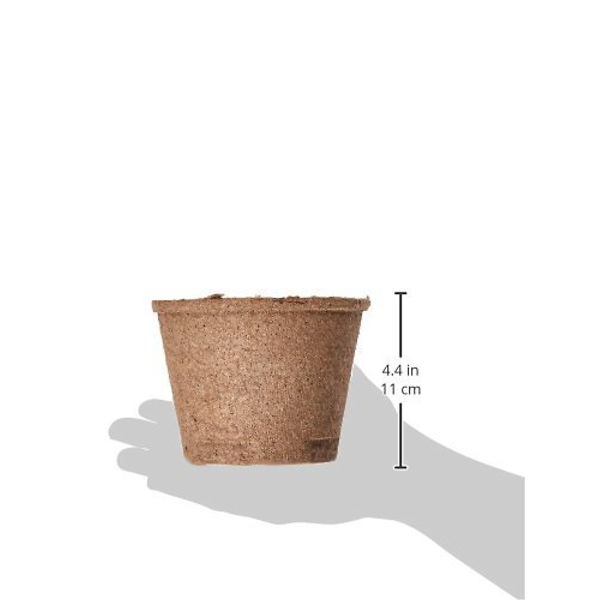 Plantation Products Jp508 Round Peat Pot, 5-Inch, 6-Pack (2)