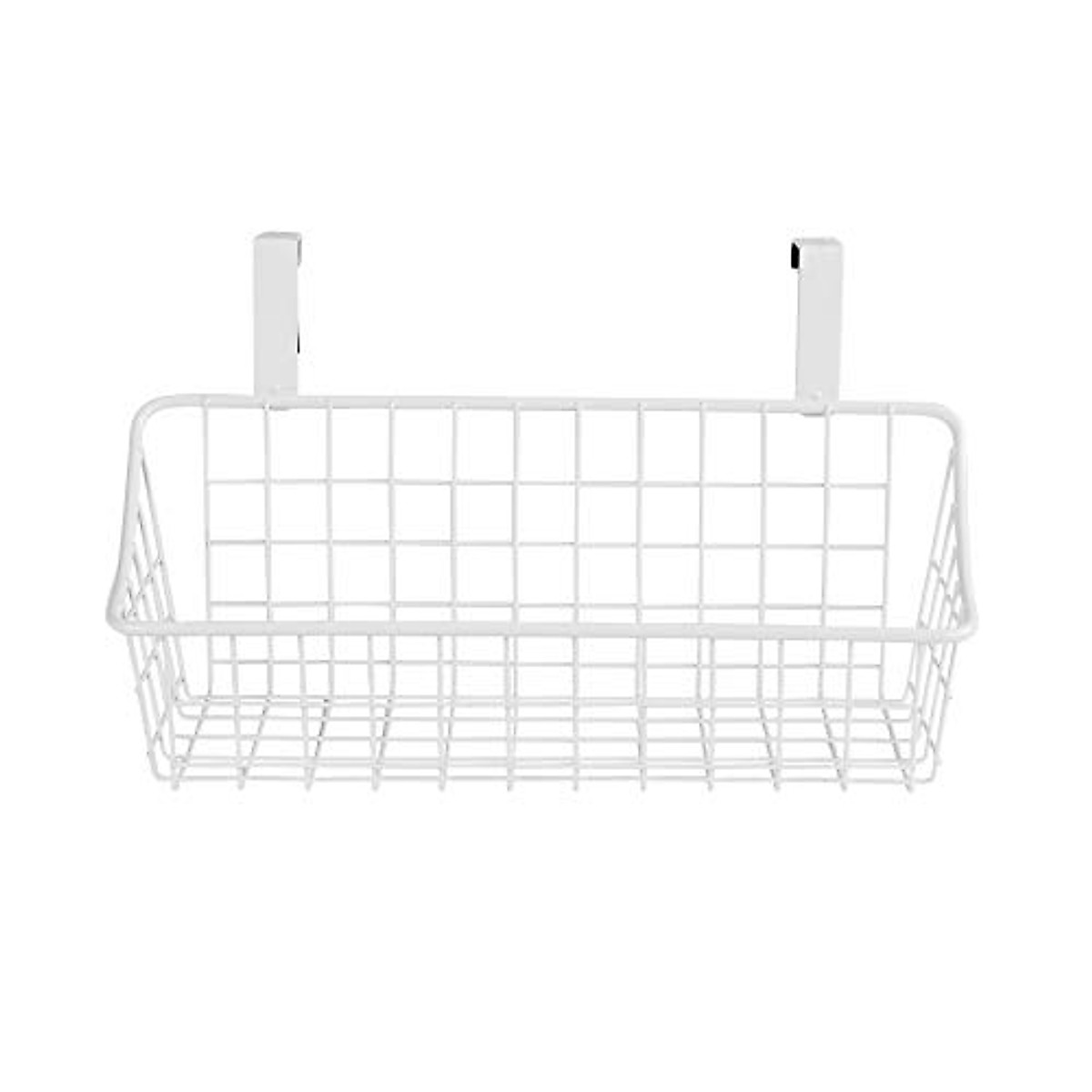 Spectrum Diversified Grid Storage Basket, Small, White