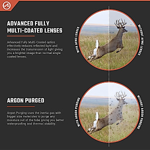 Athlon Optics 214005: Argos Hmr 4-20X50 Mildot Sfp Reticle