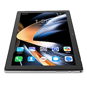 Honio 5.0 Tablet, Support Fast Charging 4G Network 8GB 256GB 100-240V 10.1 Inch FHD Tablet Night Reading Mode for Android 13 for Business (US Plug)