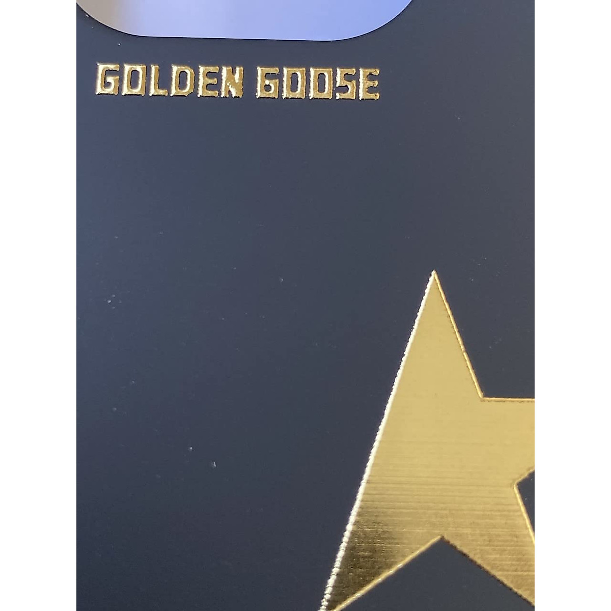 Golden Goose Star Lace-Trimmed iphone 12 Pro Max Case Black