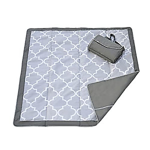 JJ Cole Outdoor Blanket, 5'X'5, Stone Arbor