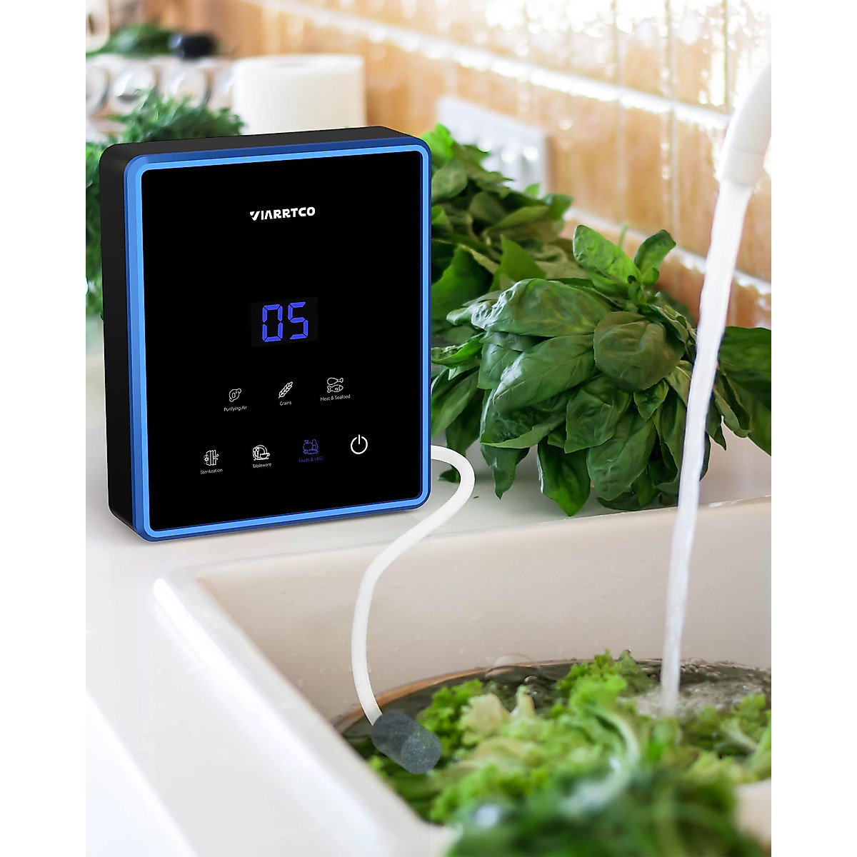 Portable Ozone Machine Generation for water and Air Blue