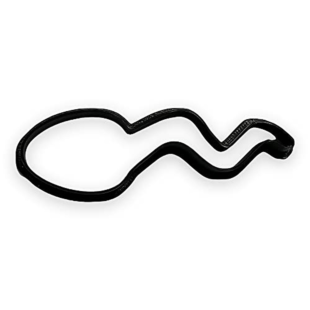 Sperm Cookie Cutter with Easy to Push Design (5 inch)