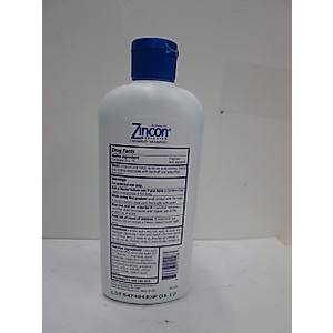 Zincon Medicated Dandruff Shampoo 8 oz (Pack of 3)