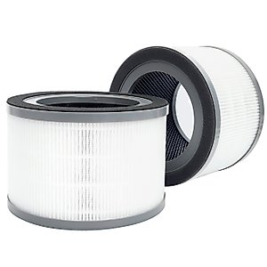 Flintar Vista 200 True HEPA Replacement Filters, Compatible with Vista 200 Air Purifier Only, 3-in-1 H13 Grade True HEPA Filter Replacement, Vista 200-RF, 2-Pack