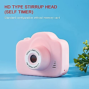 Digital Camera, Kids Camera Waterproof HD Dual Camera Sports Camera, Shockproof Anti-Fall Compact Portable Mini Cameras with Powerful Battery Life, Gift for Girls Boys