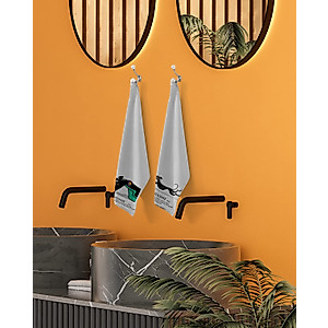 Funny Greyhound Glossary Zoomie Absorbent Kitchen Towels And Dishcloths 16×24 Inches Set Of 4,Funny Greyhound Hand Towel Dish Towel Tea Towel For Kitchen Bathroom Decor,Greyhound Lovers Owners Gifts