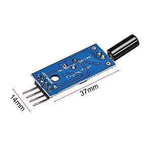 uxcell® Angle Sensor Module SW-520D Ball Switch Tilt Sensor Module for Arduino