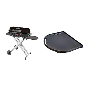 Coleman RoadTrip 285 Portable Propane Grill + Cast Iron Griddle