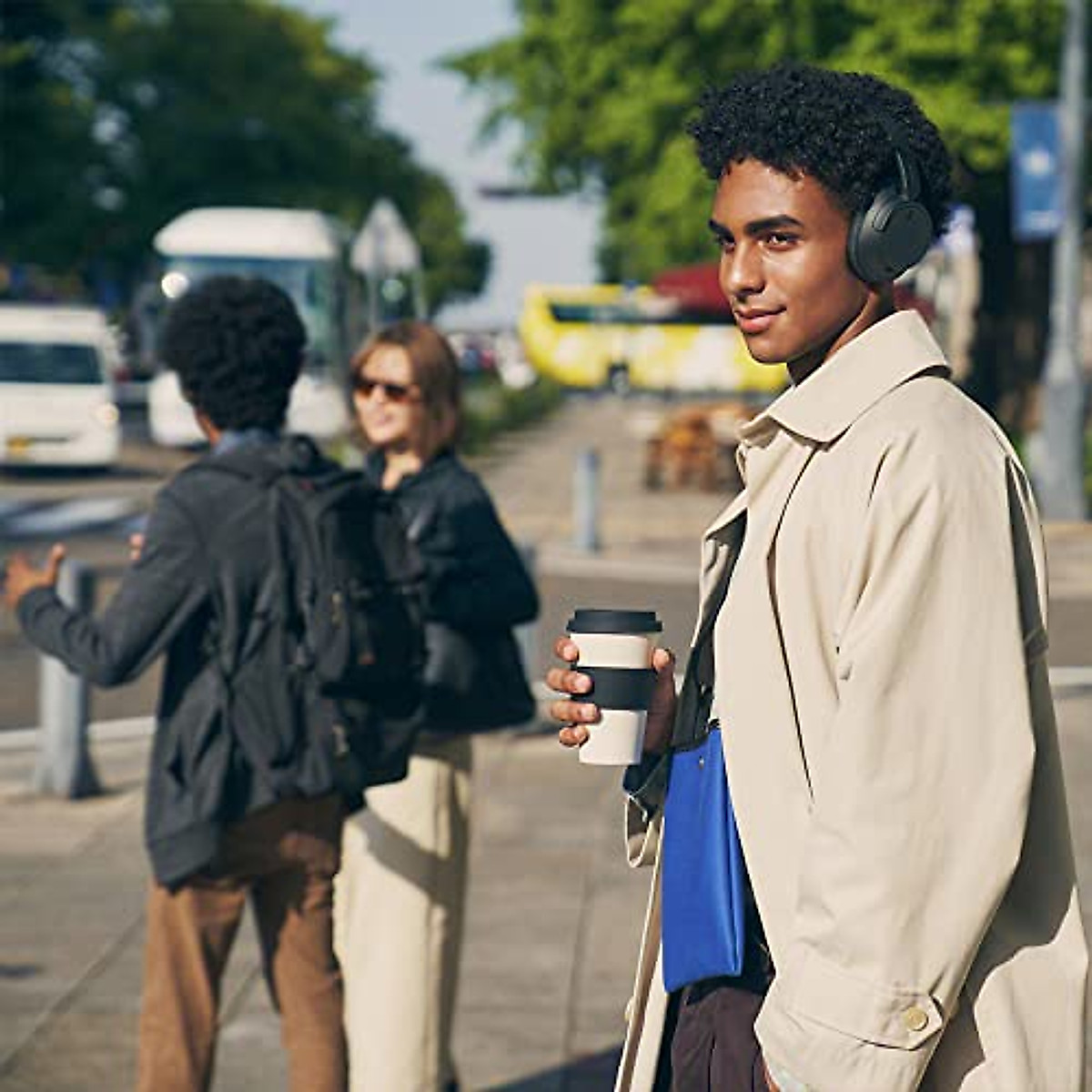 Sony WH-CH720N/B Wireless Noise Cancelling Headphone Black Bundle with 3 YR CPS Enhanced Protection Pack