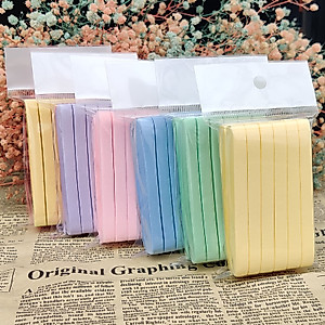 120PCS Facial Sponge Compressed，PVA Professional Makeup Removal Wash Pads Round Face Cleansing Sponge for Spa Exfoliating and Mask, 5Colors