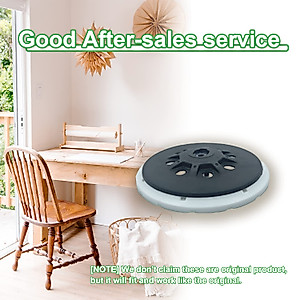 Upgraded 202460 6-Inch Hard Back-up Sanding Pad Compatible with ETS 150/3 EQ, ETS EC 150/5 EQ, ETS 150/3 EQ, ETS 150/5 EQ Sander, 17/48-Hole Disc, 1Pack