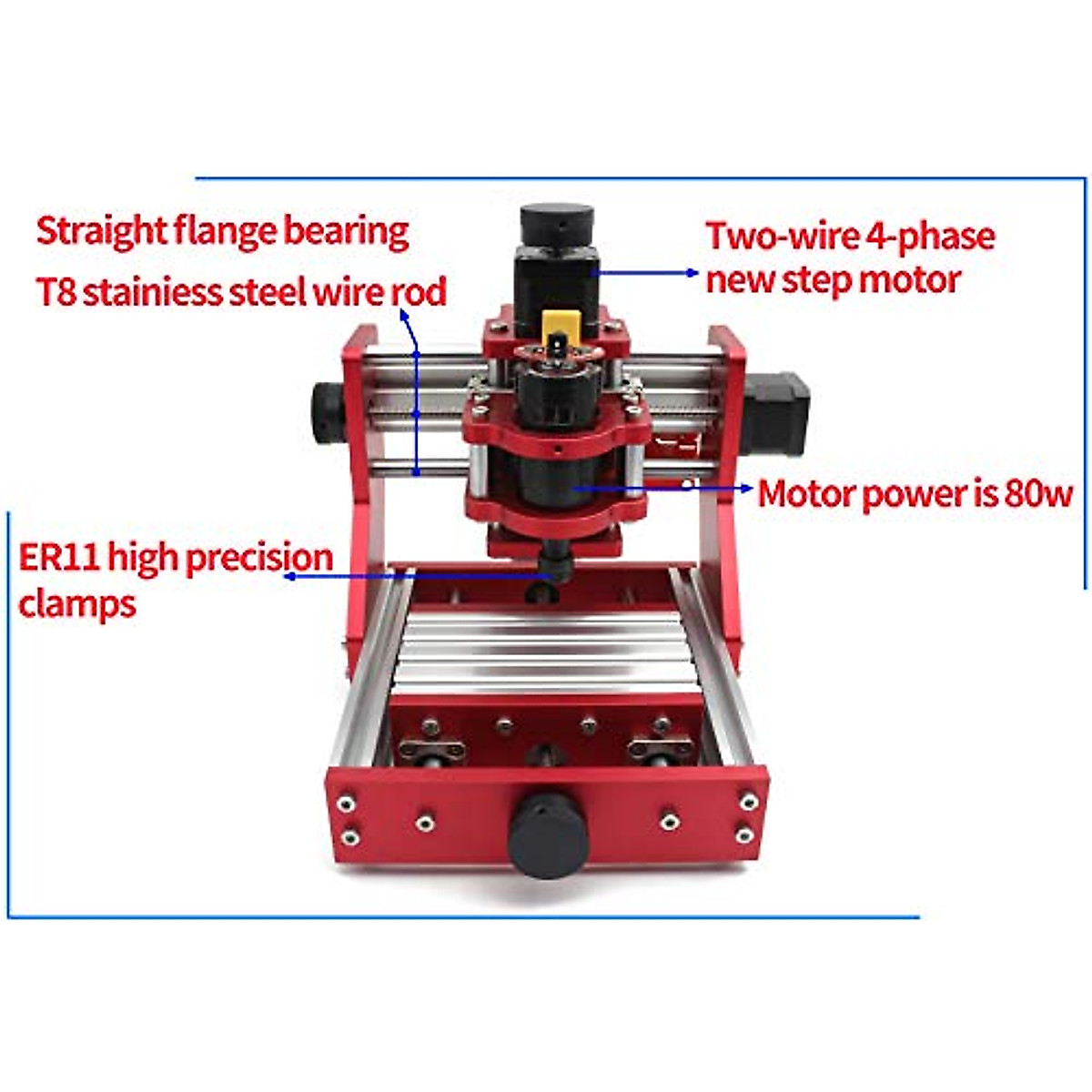CNCTOPBAOS 1310 CNC Router Machine for Metal Carving,DIY Mini Desktop Benbox/GRBL Control Milling Machine for Aluminum,Copper,PVC,PCB,Acrylic,Wood Cutting Engraving Machine