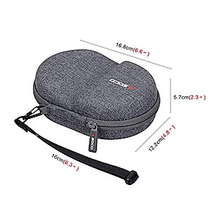 RLSOCO Hard Case for Shokz OpenRun Pro/OpenMove/OpenSwim & Works with AfterShokz Aeropex/Trekz Air/Titanium Mini/Trekz Titanium/Xtrainerz Bone Conduction Headphones
