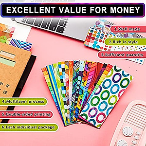 Kids Laminated Book Markers Optical Bookmarks Reading Bookmarks Creative Colored Bookmarks for Teacher Student Kids Classroom School Office Stationery Supply (160 Pieces)