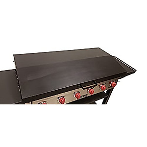 Backyard Life Gear Hinged Cover Lid Compatible with Camp Chef FTG900 Flat Top Griddle - Black, CCFTG900HC-BL